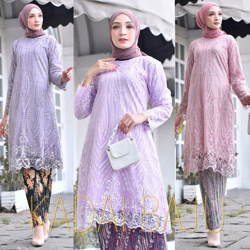 Kada /kebaya Tunic Graduation/Kebaya modern Women/Kebaya jumbo Size M L ...