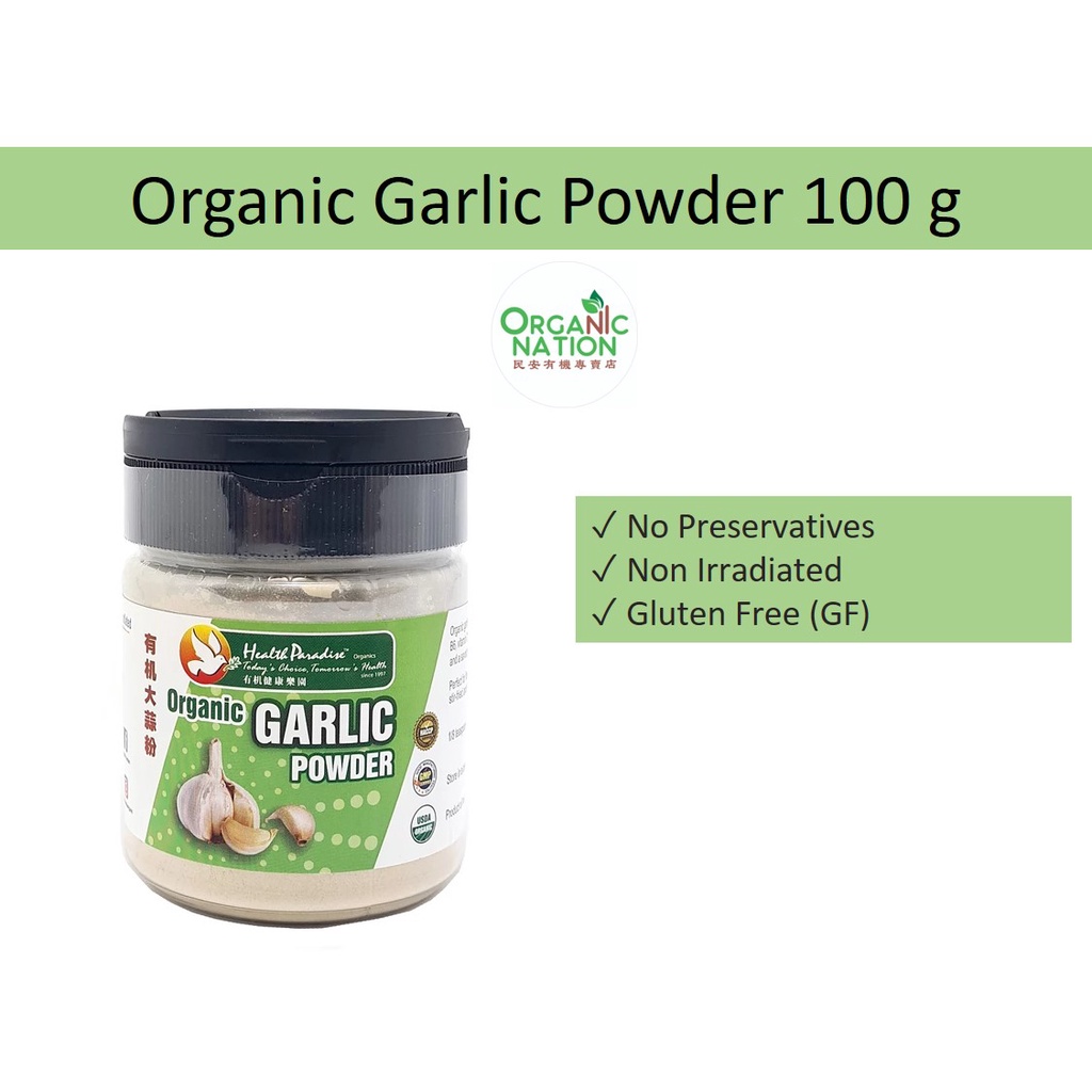 Organic Garlic Powder 100g | Shopee Malaysia