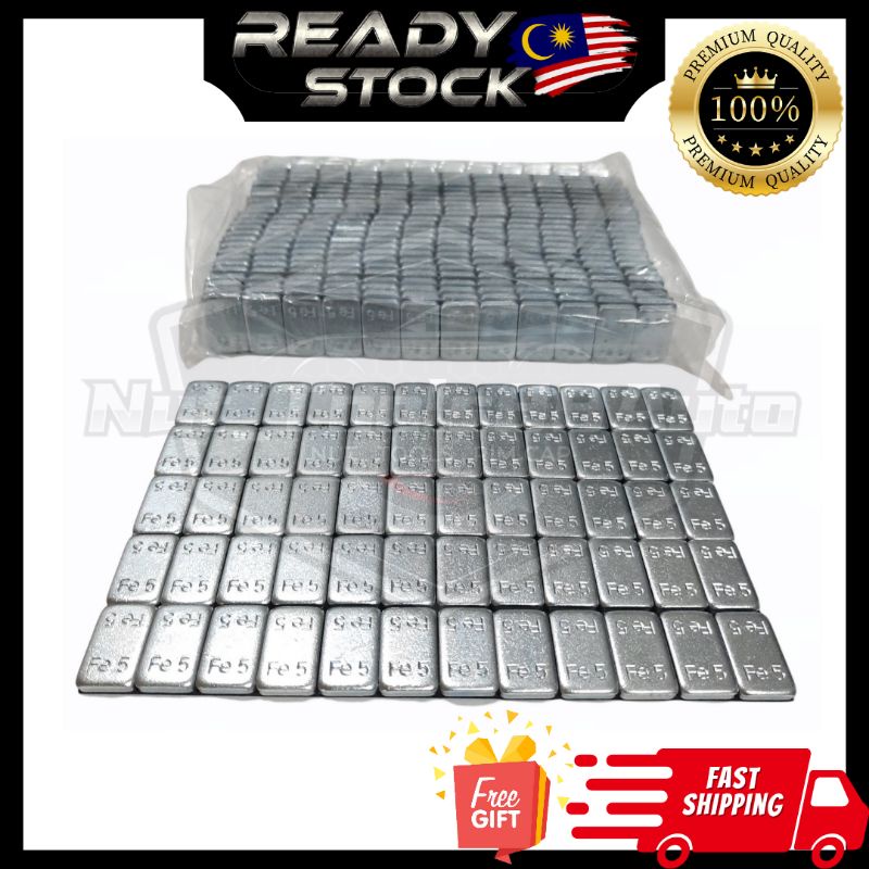 Fe(High Quality)Batu Timbang Balancing Wheel Weight Tyre Balance 60g ...