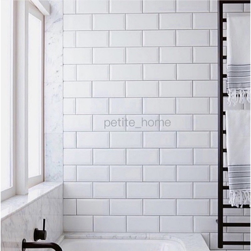 {Imported} 4"x8" Premium Subway Tile (10cmx20cm). | Shopee Malaysia