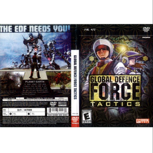 PS2 Games CD Collection Global Defence Force Tactic | Shopee Malaysia