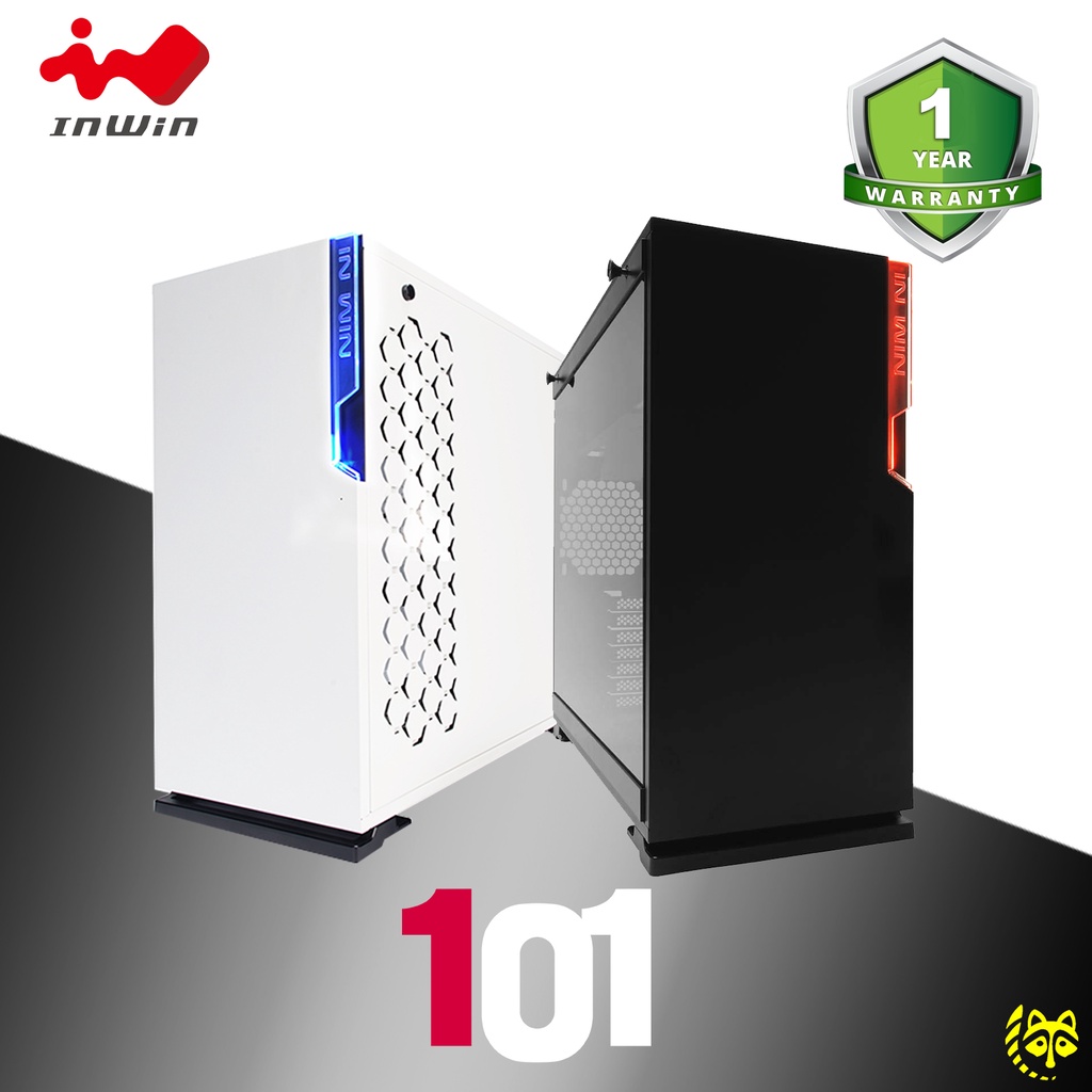 InWin 101 Mid Tower Desktop Casing- Tempered glass | Shopee Malaysia