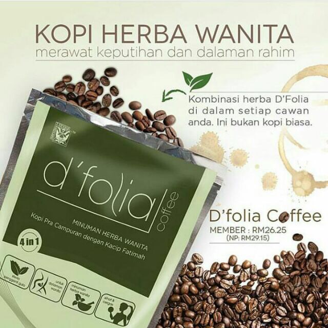 D'FOLIA COFFEE SENDAYU TINGGI | Shopee Malaysia