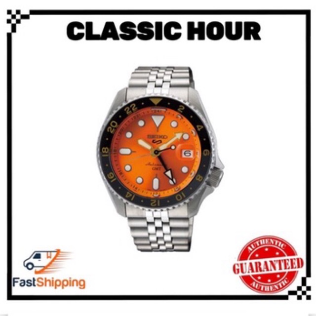 Seiko 5 Sports Style GMT SSK005K1 | Shopee Malaysia