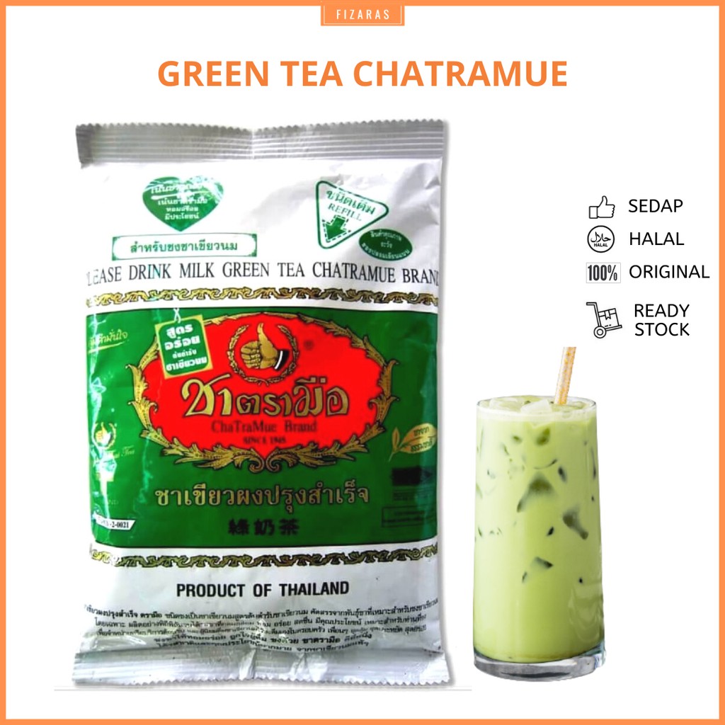 Green Tea CHATRAMUE Drink 200g l Teh Hijau Thailand | Shopee Malaysia