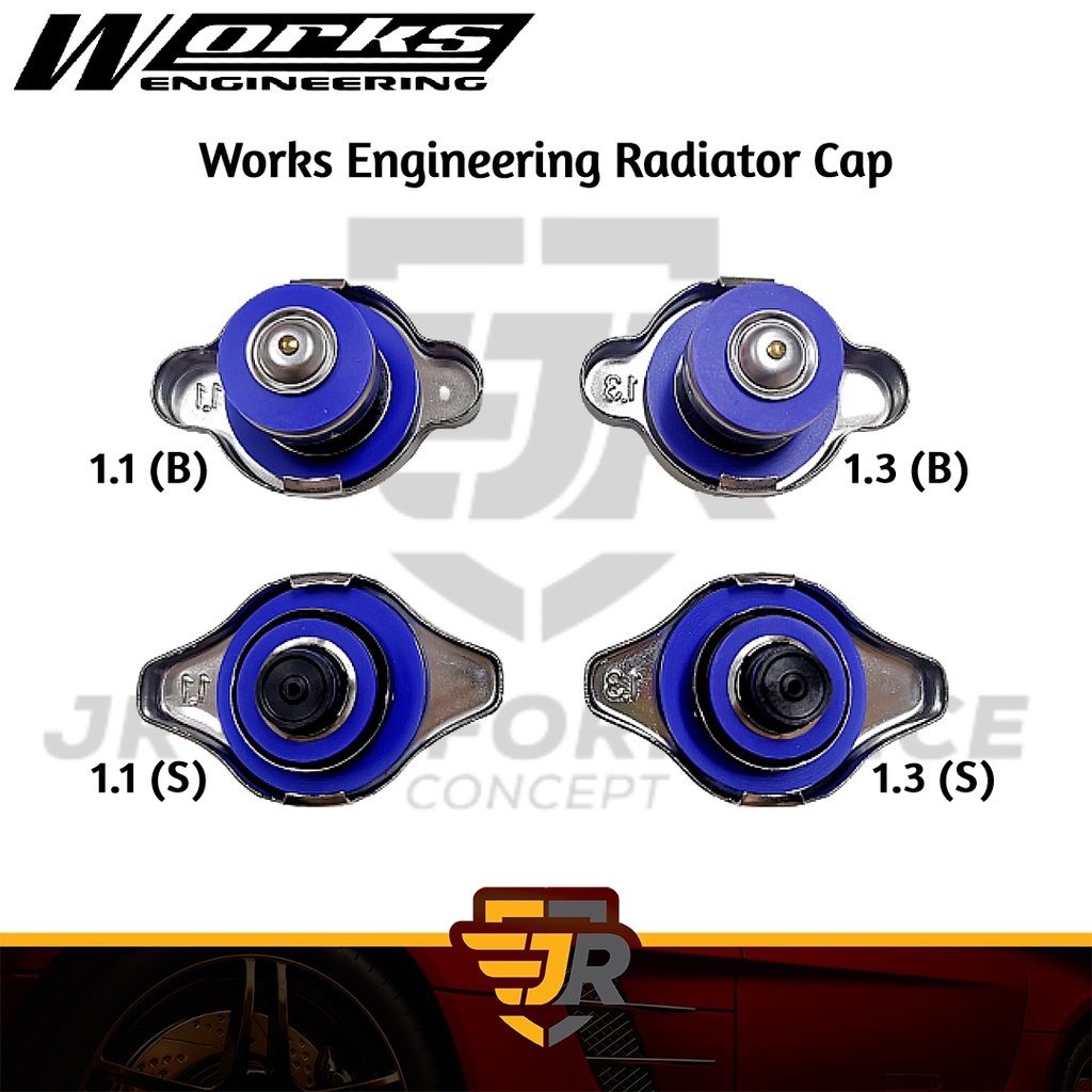 Works Engineering Cooling Radiator Cap 1.1/1.3 Wira Persona Waja Saga ...
