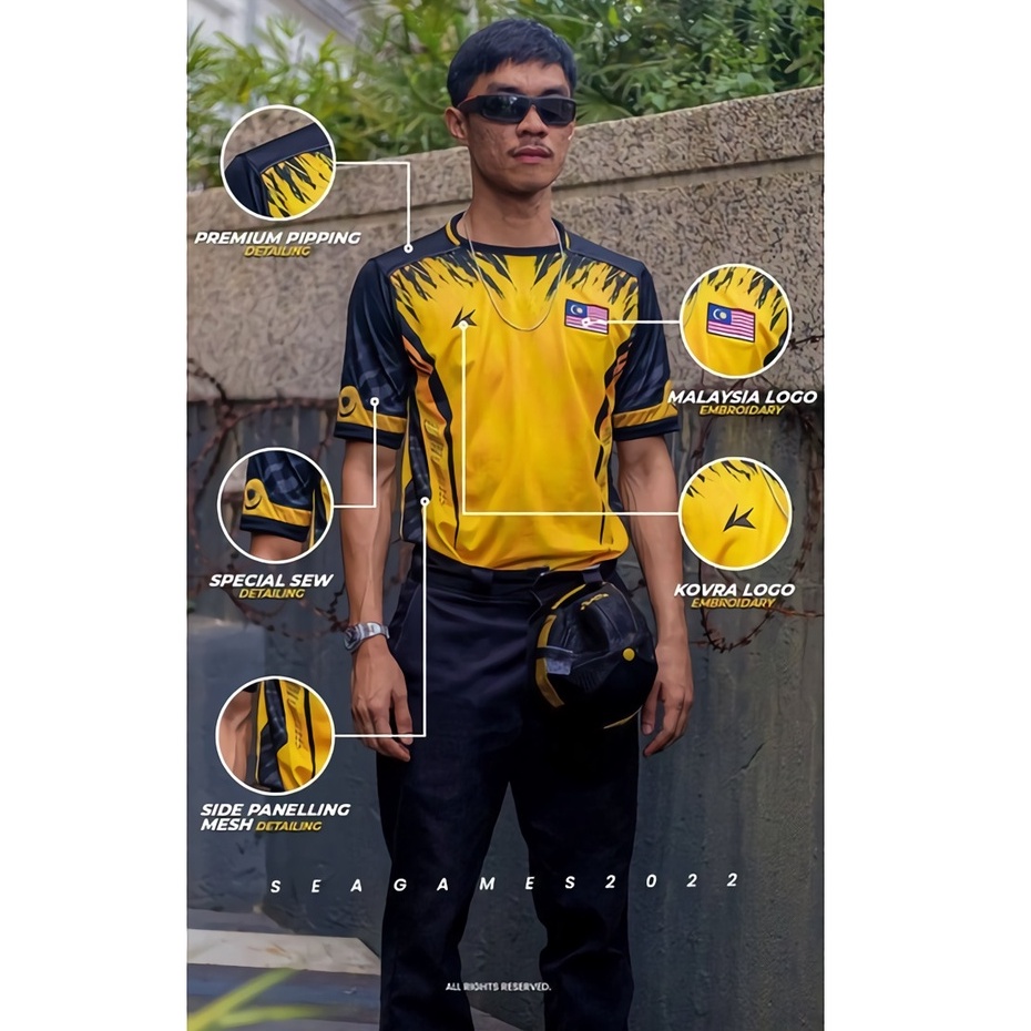 JERSEY KOVRA PLAYER ISSUE MALAYSIA EDITION HOME | Shopee Malaysia