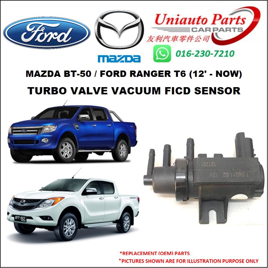 FORD RANGER T6 / MAZDA BT-50 ('12 - '16) TURBO VALVE VACUUM FICD SENSOR ...