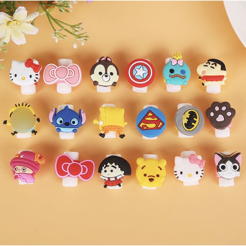 Cartoon Cable Bite Protection Android Ios | Shopee Malaysia