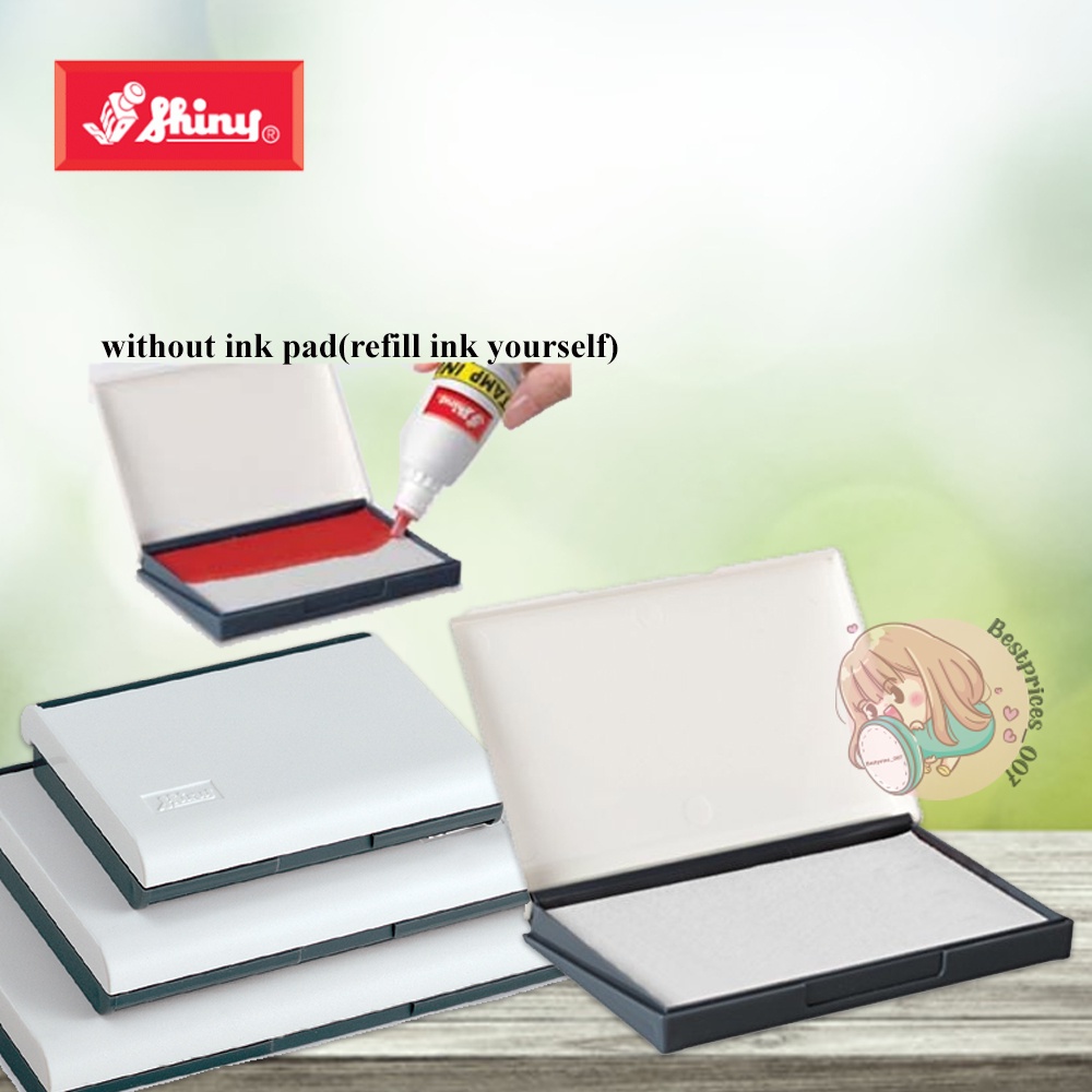 Shiny Stamp Pad Without Ink (Unink) | Shopee Malaysia