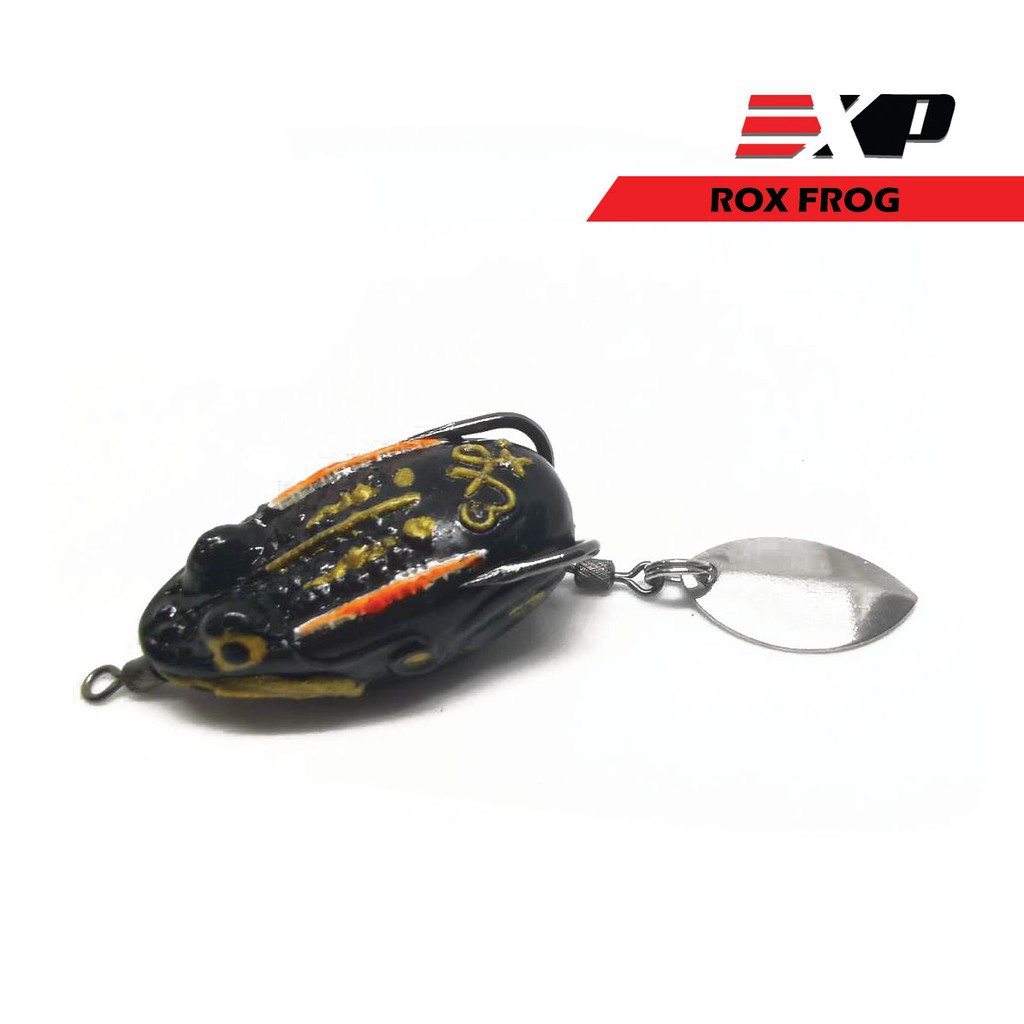 EXP ROX FROG Soft Rubber Frog Expert For Snakehead Hunter Haruan/Toman ...