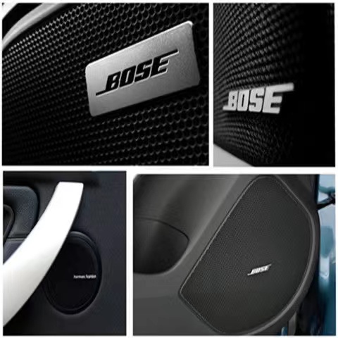 Car Metal bose Sticker speaker Logo sticker Car Audio Metal Mini ...