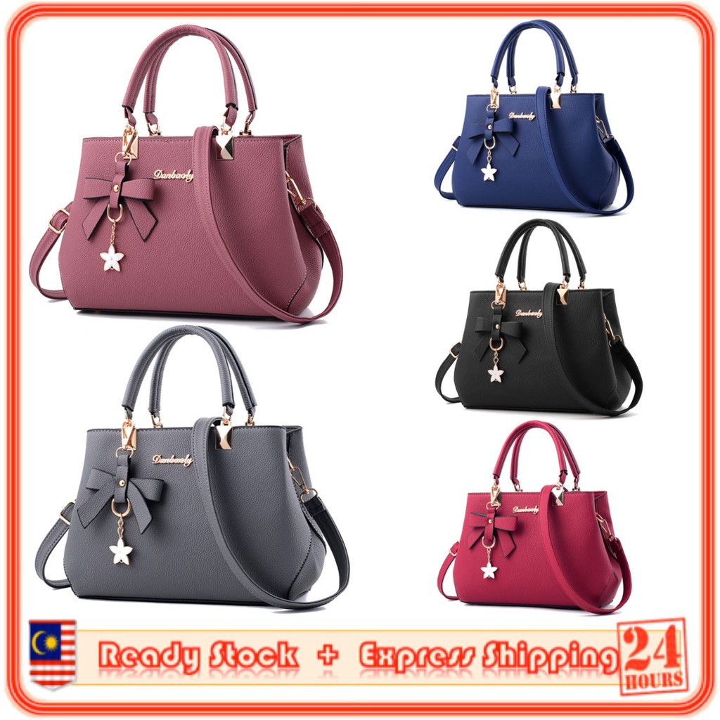 MILANDO Ladies Women PU Leather Handbag Tote Bag Sling Bag Handbeg Beg ...