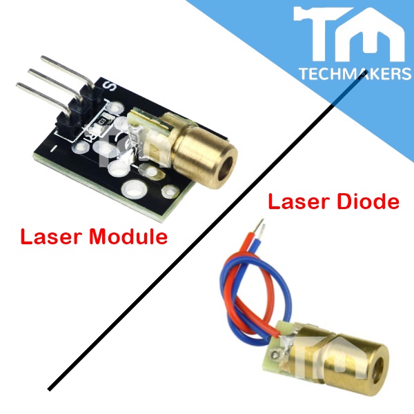 Laser Diode Module Ky 008 Ky008 Head Sensor 5v 650nm Red Color Diode