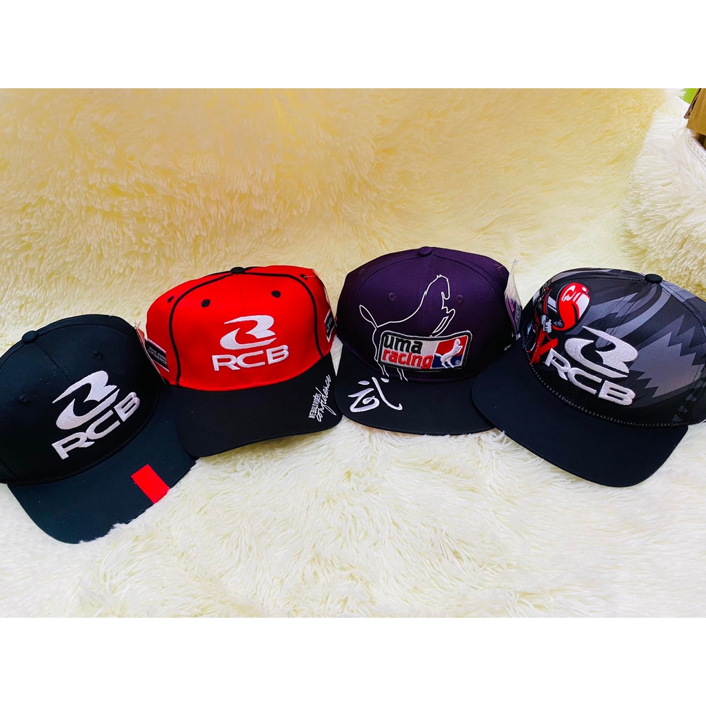 RCB RACING BOY UMA RACING OFFICIAL SNAPBACK CAP TOPI | Shopee Malaysia