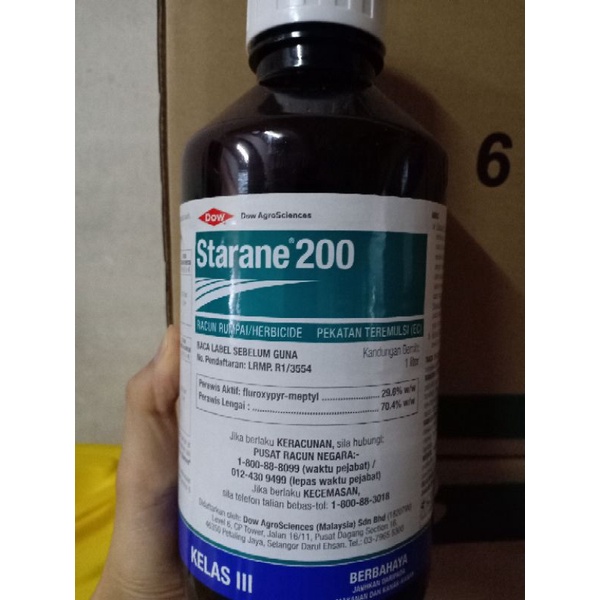 1L Dow Starane 200 – fluroxypyr-meptyl 29.6% [100% Original ] | Shopee ...