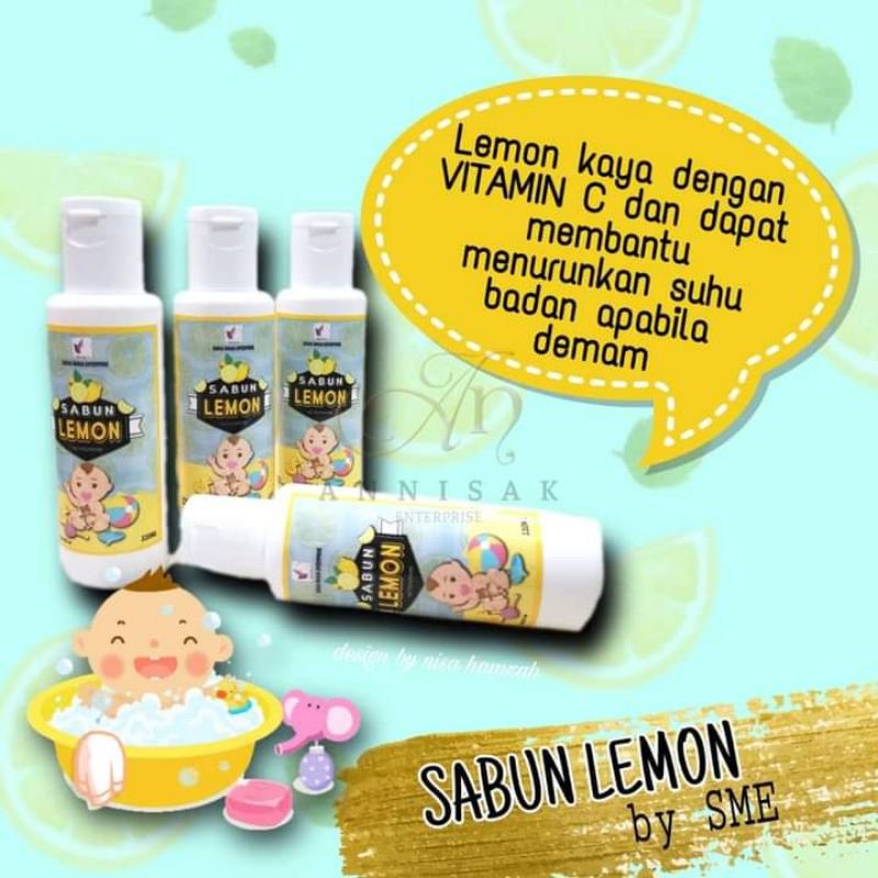 Sabun lemon susuk manja/mandian lemon/mandian selesema/shampoo lemon ...