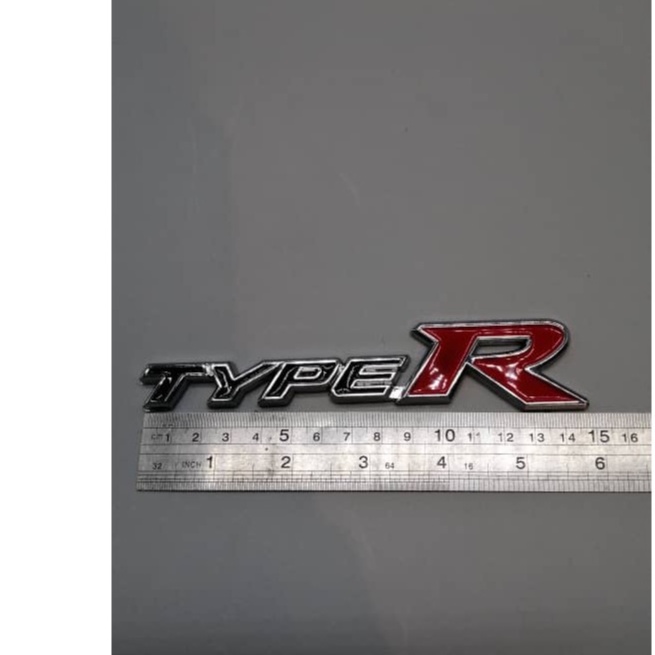 TYPE R Emblem Logo Honda TypeR VTEC Civic FD2R FD honda civic fd ...