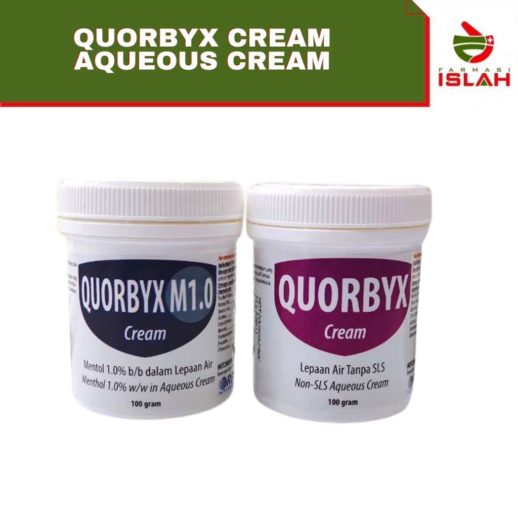 QUORBYX CREAM (AQUEOUS CREAM) 100G | Shopee Malaysia