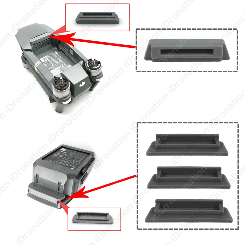 Sunnylife [4PC] DJI MAVIC PRO Dust Proof Silicone Plug Cover Caps ...