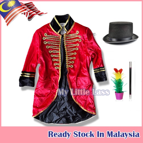Magician Outfit Boy Dress Up Costume Circus Performance Costume ...