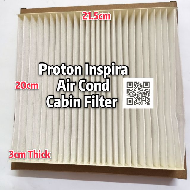 Proton Inspira Air Cond Cabin Filter | Shopee Malaysia