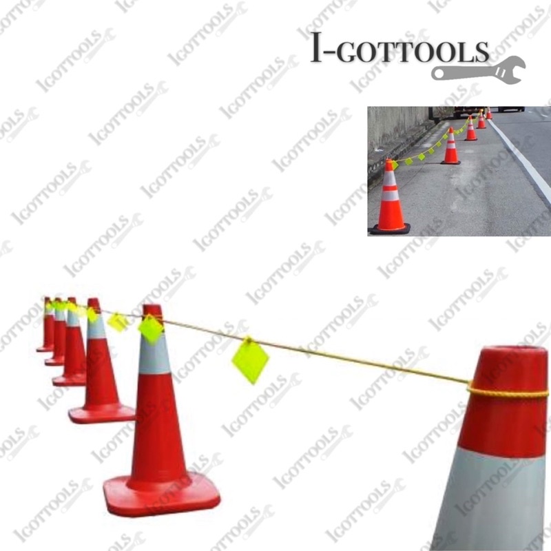 Road & Traffic String Delineator 75MM Double Sided x 50M (L ...