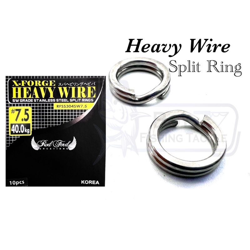 RODFORD X FORGE HEAVY DUTY SPLIT RING RODFORD SPLIT RING | Shopee Malaysia