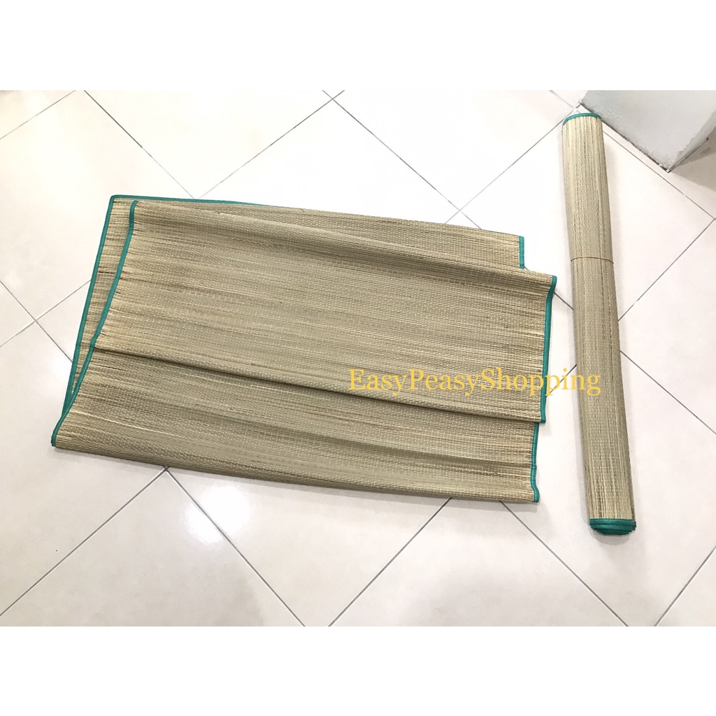 Tikar Gulung Tradisional /Straw Mat /Tikar Daun /Tikar Rumput (READY ...