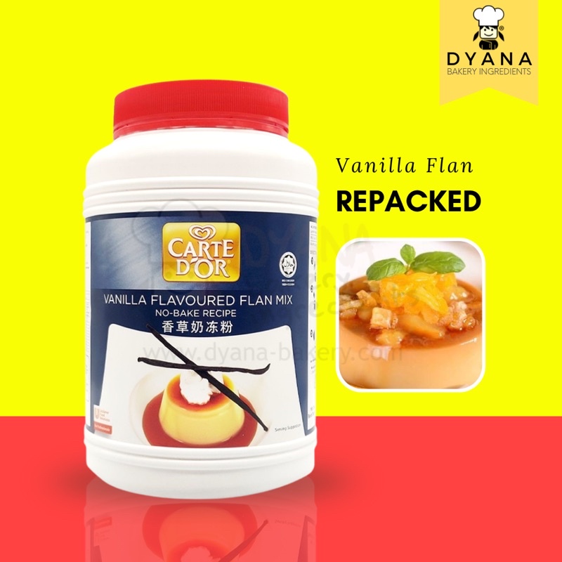 Vanilla Flavored Flan Mix (Repacked) | Shopee Malaysia