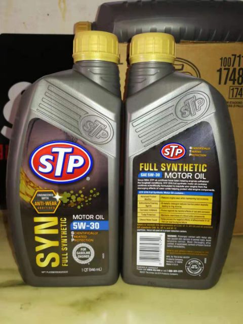 STP High Mileage Full Synthetic Engine Oil 5W-30 Quart, 48% OFF