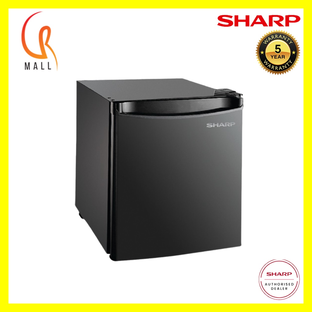 SHARP 60L SJM60MK MINI BAR REFRIGERATOR - BLACK METAL DOOR | Shopee ...