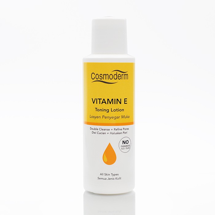 Cosmoderm Vitamin E Toning Lotion (100ml) | Shopee Malaysia