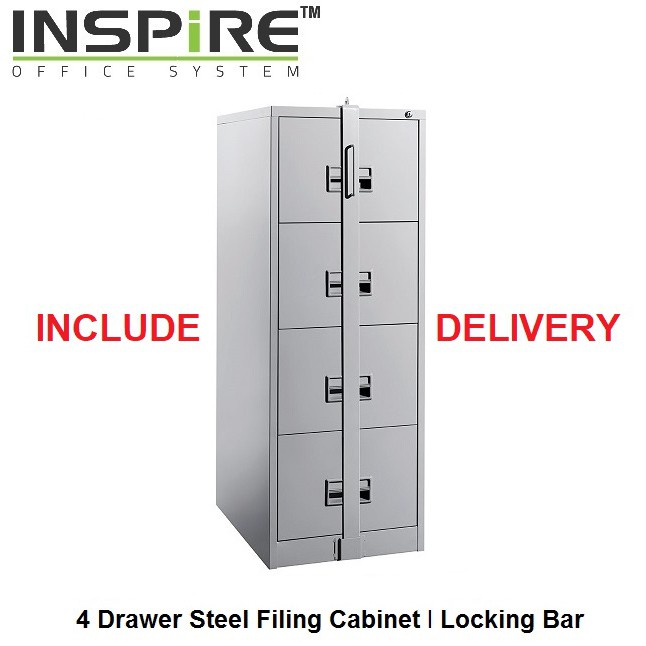 File Cabinet Locking Bar 4 Drawer | Cabinets Matttroy