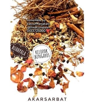 AKAR SARBAT MAMAK HENSEM PENANG ORIGINAL 25grm +/- AIYAQ SIRAP MERAH ...