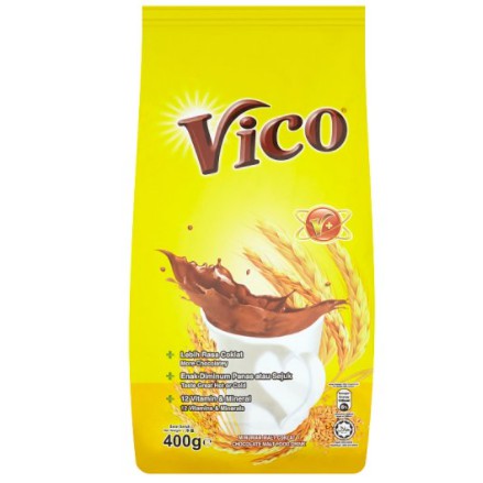 Vico 400g Chocolate Malt Food Drink (Pouch) | Shopee Malaysia