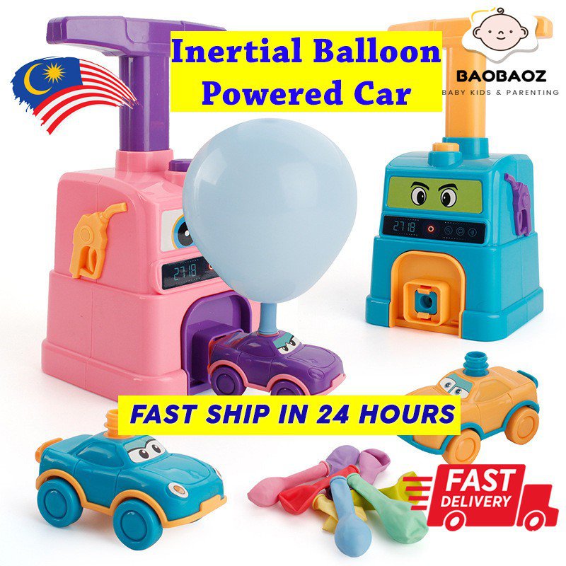 Power Balloon Aerodynamic Car Inertial Powered Air Pressure Pumping ...