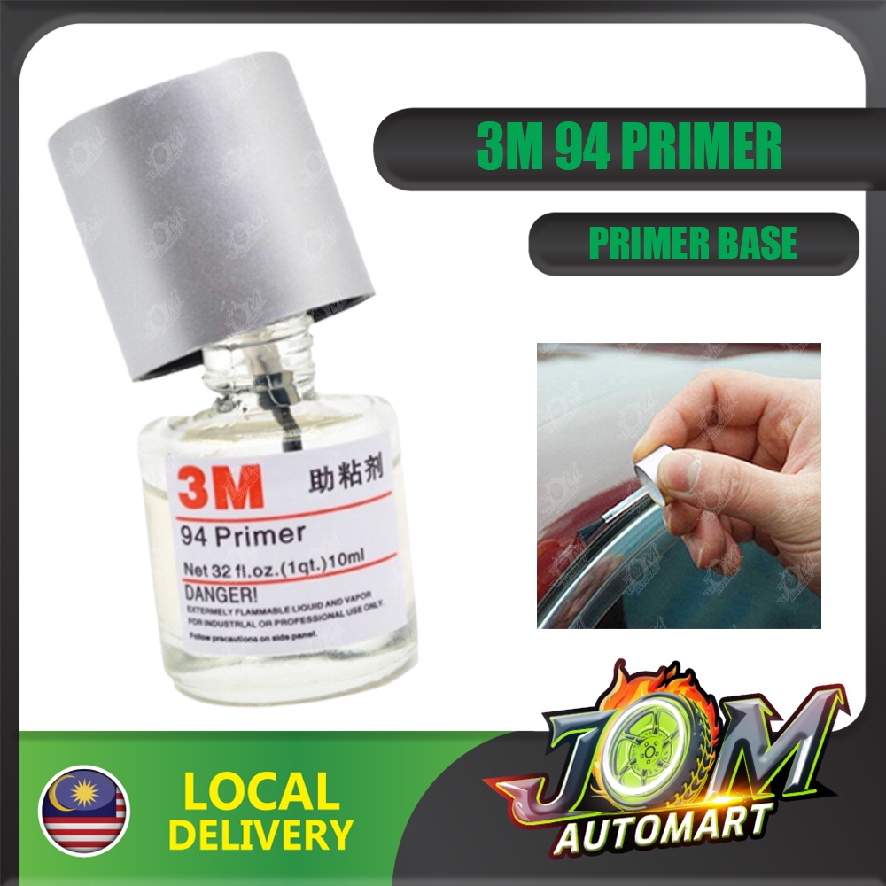 3M PRIMER Double Side Tape Promoter 94 Primer Applicator 10ml | Shopee ...