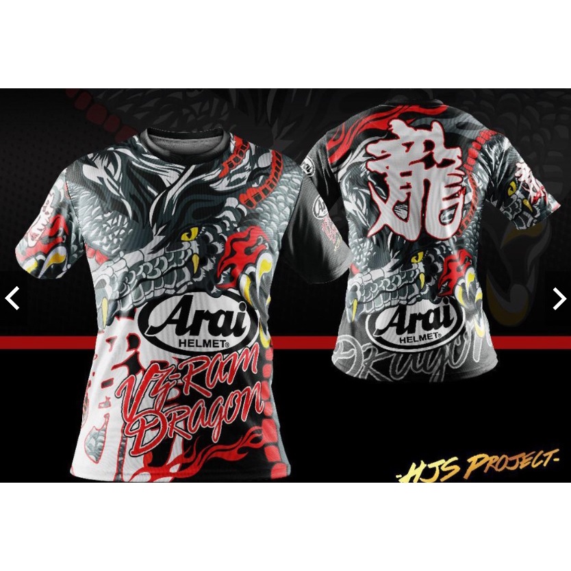 BAJU RIDE ARAI DRAGON LIMITED EDITION | Shopee Malaysia