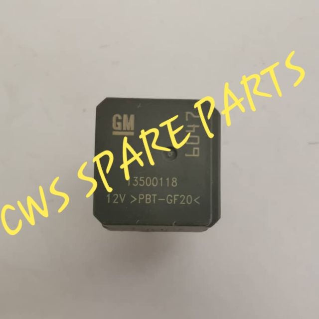 ORIGINAL QUALITY FAN RELAY 12V 4PIN PROTON PREVE 13500118 (6047 ...