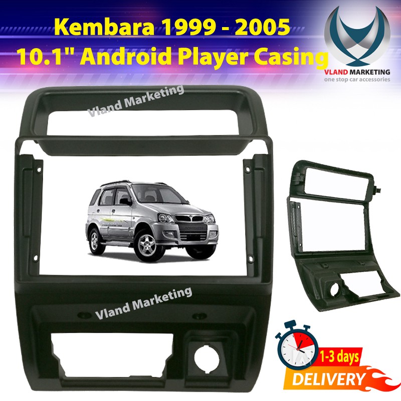 Perodua Kembara 1999 - 2005 9" Android Player Casing (Black) | Shopee ...