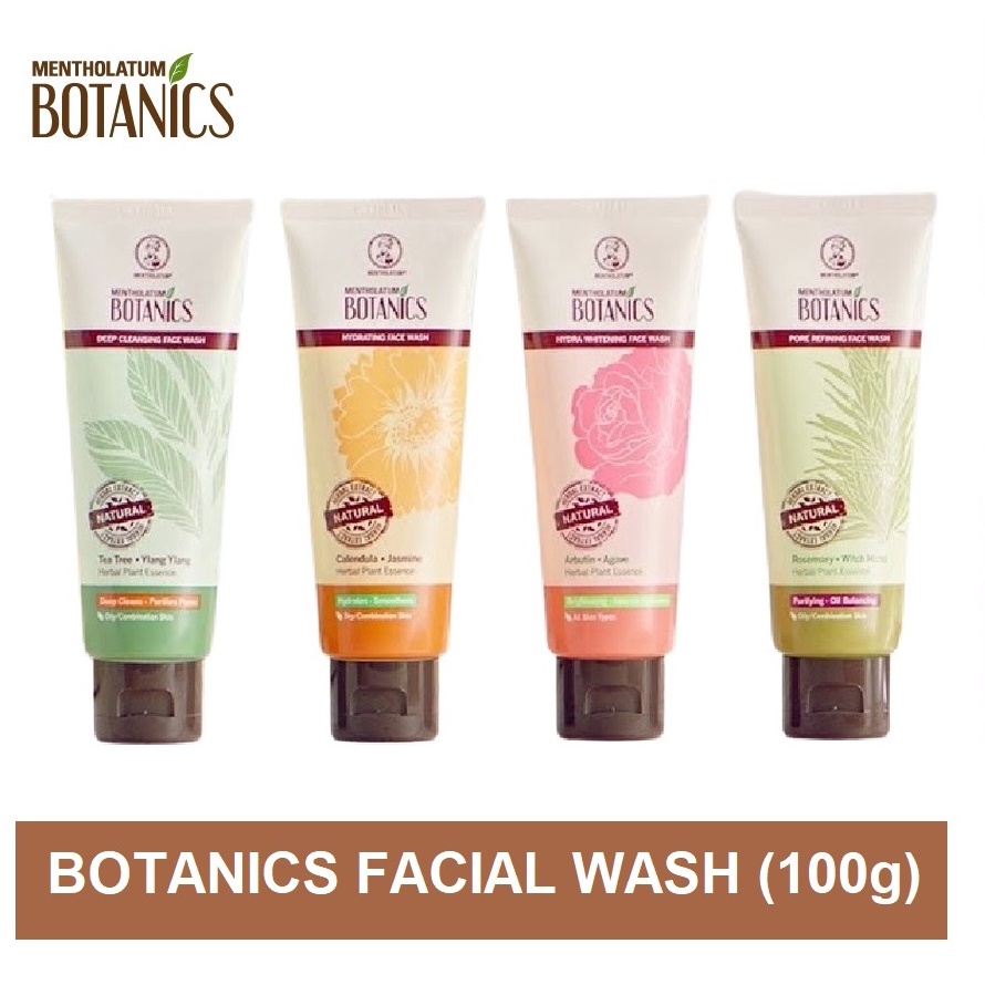 MENTHOLATUM BOTANICS Face Wash (100g) | Shopee Malaysia