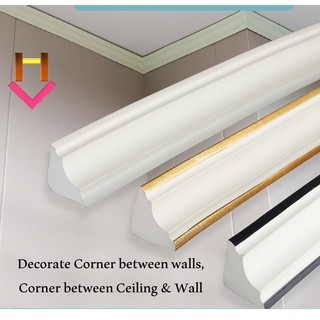 NBR Foam Self Adhesive Decorative Cornice Internal Corner Line Wall ...