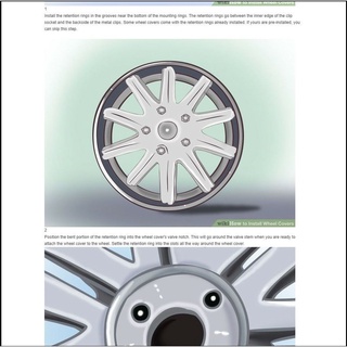 Universal R13'' Inch Car Wheel Cover Tyre Center Hub Cap Steel Rim ...