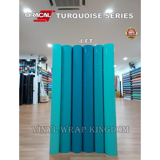ORACAL 651 Gloss/Matt Turquoise Blue Mint Vinyl Sticker / Cutting ...
