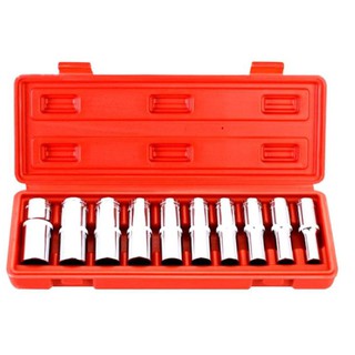 DEEP SOCKET NUT 1/2" 10PCS 20PCS SET WRENCH NUT 8MM-24MM 6PT 32MM BOX ...