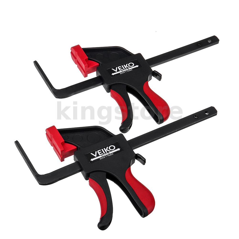 VEIKO 2Pcs One Handed Quick Release Track Saw Clamps for MFT Table and ...