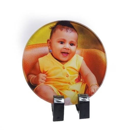 Personalized Mini Glass Frame With Stand 4mm (10 X 10cm) | Shopee Malaysia