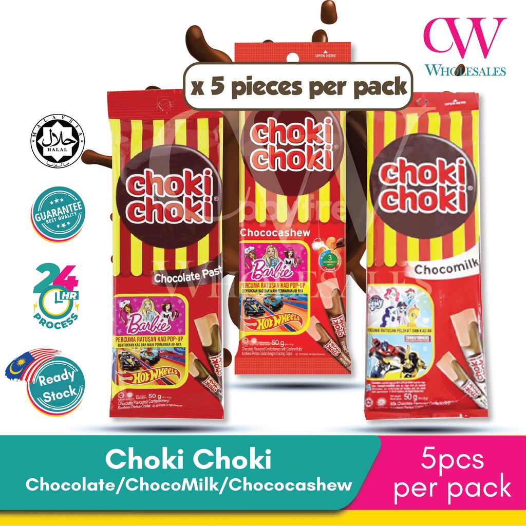 Choki Choki Chocolate 5X10g | Shopee Malaysia