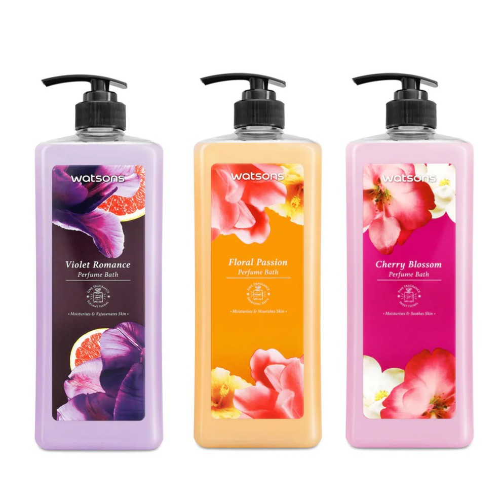 WATSONS Perfume Bath body wash shower cream | Shopee Malaysia